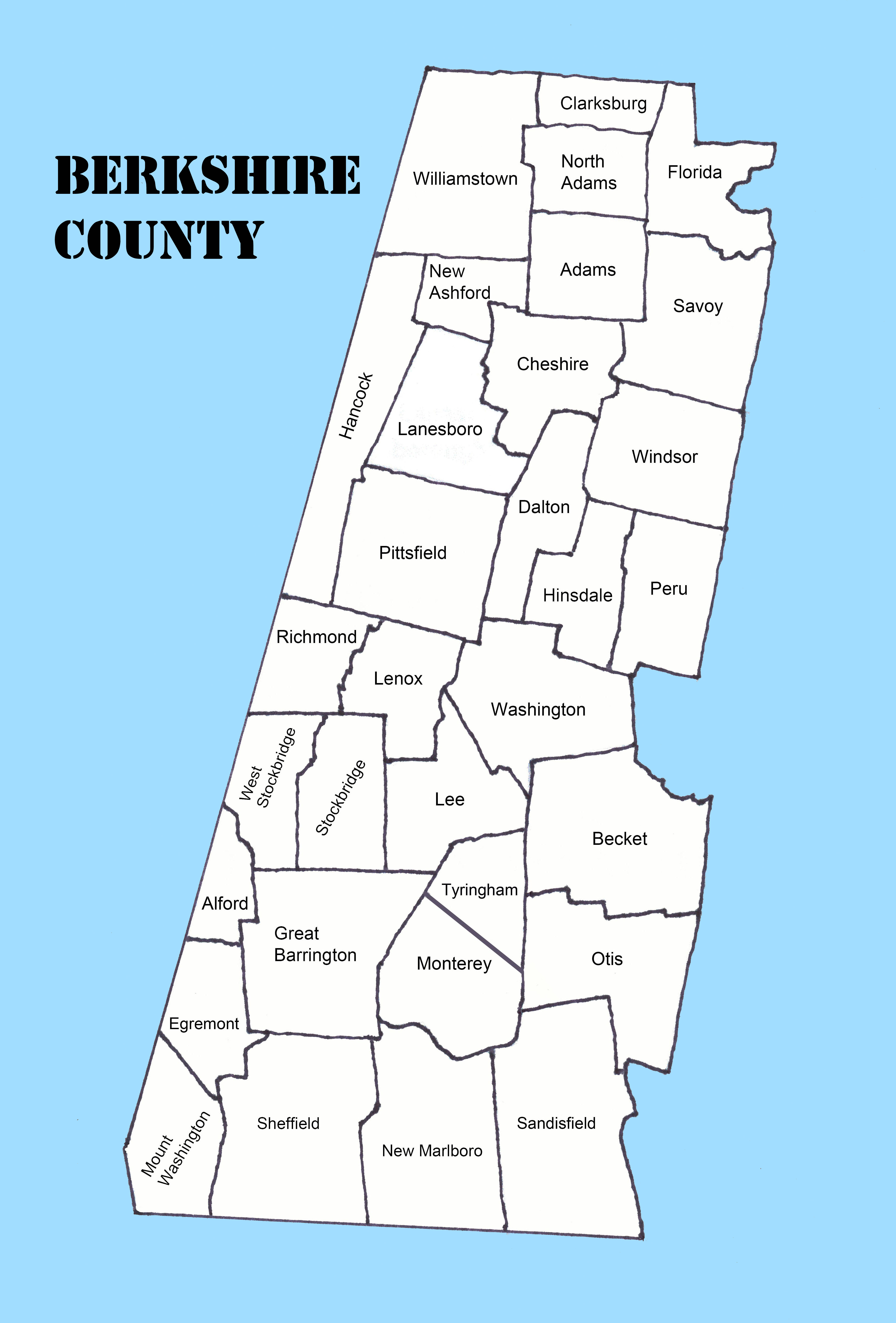Western Massachusetts Counties